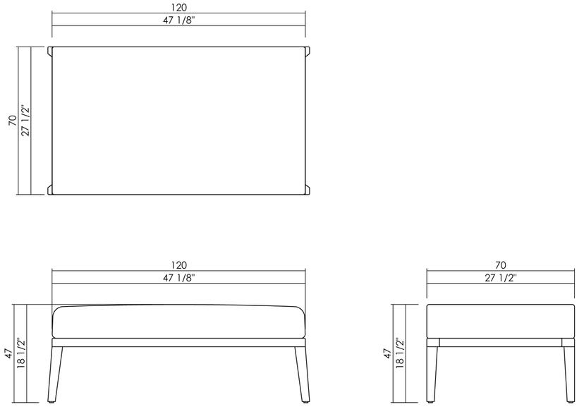 PUFF MYKONOS - Produtos - Saccaro